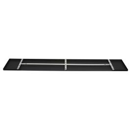 Rectangular ceiling plate I15298S Black 170 x 25 x 2.5 cm with hanging ...